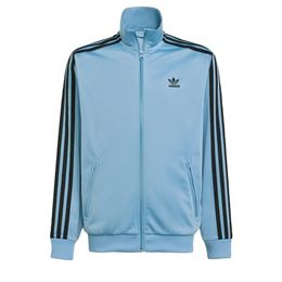adidas originals Sweatjacke 'Adicolor Firebird' Jungen Größe 140 hellblau / schwarz