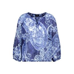 monari Bluse Damen Gr&ouml;&szlig;e XXXL blau / hellblau / wei&szlig;