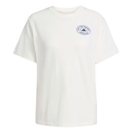 adidas Sportswear Performance Shirt 'Farmers Market' female White size M