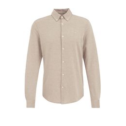 WE Fashion Button Up Shirt male Beige size L