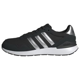 adidas Sportswear Sneaker 'Run 60s 4.0' Damen Größe 41/41.5 schwarz / silber