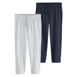 next Pyjamahose Herren Gr&ouml;&szlig;e XS navy / graumeliert