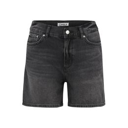 Only Tall Shorts 'ONLELLA' Damen Gr&ouml;&szlig;e 34 black denim