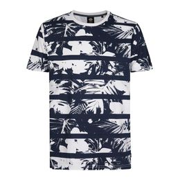 PETROL INDUSTRIES Shirt 'Harbor' male Black, White size M