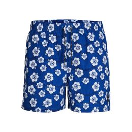 Jack & Jones JACK & JONES Badeshorts 'JPSTMaui' Herren Gr&ouml;&szlig;e XXL royalblau / dunkelblau / wei&szlig;