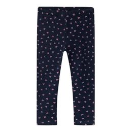 name it Leggings 'NMFDavina' M&auml;dchen Gr&ouml;&szlig;e 98 dunkelblau / orchidee / helllila