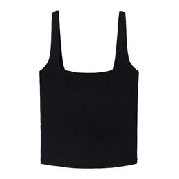 Bershka Top Damen Gr&ouml;&szlig;e S schwarz