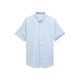 Tom Tailor Hemd Herren Größe L taubenblau / hellblau