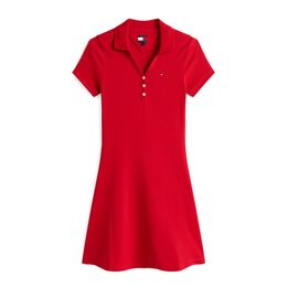 Tommy Jeans Kleid Damen Größe 52 rot Winterkleid