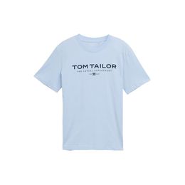 Tom Tailor T-Shirt Herren Größe XL navy / hellblau