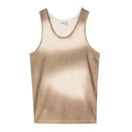 Bershka Top Herren Gr&ouml;&szlig;e L hellbeige / dunkelbeige