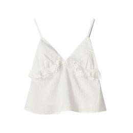 Bershka Top female White size XS