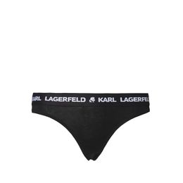 K by KARL LAGERFELD Karl Lagerfeld Thong female Black size XL