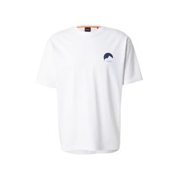 BOSS T-Shirt 'Move' Herren Größe M navy / hellblau / weiß