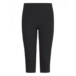 oxmo 3/4-Leggings ' OXLOV ' Damen Gr&ouml;&szlig;e L schwarz