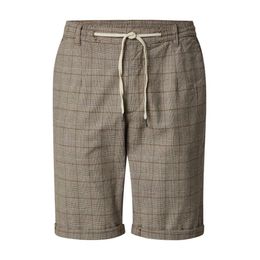 LINDBERGH Shorts Herren Größe 34 dunkelbraun / khaki / schwarz / weiß