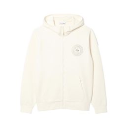 Lacoste Sweatjacke Herren Größe M weiß
