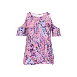 NALLY Bluse Damen Gr&ouml;&szlig;e M aqua / hellgr&uuml;n / lavendel / rosa
