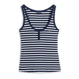 Tommy Jeans Top Damen Gr&ouml;&szlig;e XL navy / wei&szlig;