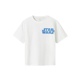 name it T-Shirt 'Star Wars' Jungen Größe 122/128 blau / weiß