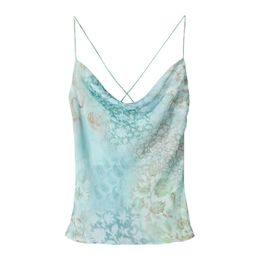 Bershka Top female Blue size S