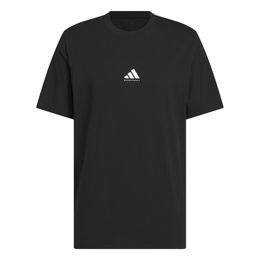 adidas Performance Funktionsshirt 'Basketball Graphic' Herren Größe 4XL schwarz