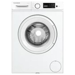 Telefunken Waschmaschine 7kg | Frontlader 1400 U/Min. | Inverter Motor | Schontrommel | 15 Programme | W714A1W weiß