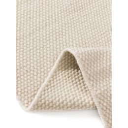 benuta Pure Wollteppich Rocco Weiß 200x200 cm - Naturfaserteppich aus Wolle