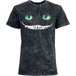 Alice im Wunderland Cheshire Cat Smile T-Shirt female T-Shirt grau in M 47583