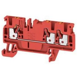 Weidm&uuml;ller 1521800000 Durchgangsklemme 5.1 mm Zugfeder Rot 100 St.