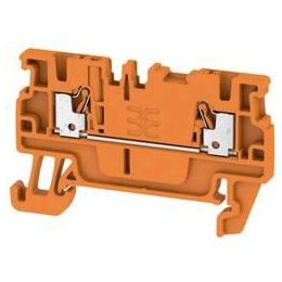 Weidm&uuml;ller 1552830000 Durchgangsklemme 3.5 mm Zugfeder Orange 100 St.
