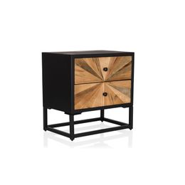 hjh LIVING Sideboard SANTJAGO BLACK SUN S Holz