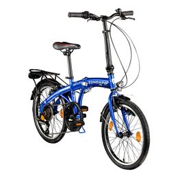 Z&uuml;ndapp Z&uuml;ndapp ZF20 Speed Folder 20 Zoll Klapprad Faltrad Stadtrad Fahrrad faltbar Klappfahrrad StVZO