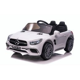 TPFLiving Elektro-Kinderauto Mercedes SL 65 AMG wei&szlig;