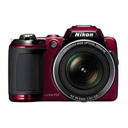 Kompakt Kamera Coolpix L120 - Rot + Nikon Nikkor Wide Optical Zoom VR 25-525 mm f/3.1-5.8 f/3.1-5.8