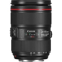 Canon EF 24-105 mm F4.0 IS L USM II 77 mm Filtergewinde (Canon EF Anschluss) schwarz