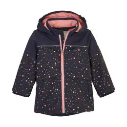 Softshelljacke "FIOW 18 MNS SFTSHLL JCKT", Kinder, Gr. 110/116, blau (navy), Oberstoff: Oberseite: 100% Polyester, Rückseite: 100% Polyester, FIRST INSTINCT BY Killtec, Jacken, Wasserabweisende Softshelljacke mit Fleece, stylisch und funktional