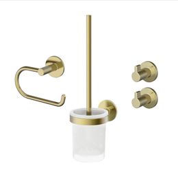 Lenz Badaccessoire-Set 'Juna' goldfarben 4-teilig