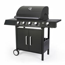 El Fuego Gasgrill 'San Angelo' schwarz 110 x 120 x 48 cm