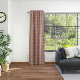 Neutex for you! Vorhang NEUTEX FOR YOU "Como" Gr. 1, rot (ziegel), B:146cm H:245cm, Polyester, Gardinen, moderne Klassik