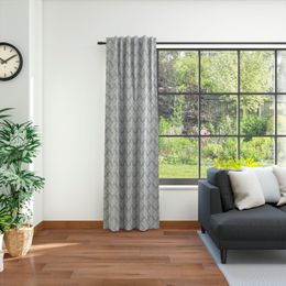 Neutex for you! Vorhang NEUTEX FOR YOU "Como" Gr. 1, grau (stahl), B:146cm H:245cm, Polyester, Gardinen, moderne Klassik