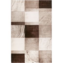 Teppich Wecon Home "Mirage" Gr. 2, beige, B:80cm H:13mm L:150cm, Kunstfaser, Teppiche, Teppich, Wohnzimmer