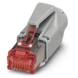 Phoenix Contact CUC-STD-C1PGY-S/R4E8:1 RJ45-Steckverbinder 1414382 Stecker, gerade Polzahl Sensoren 8 Grau 1 St.