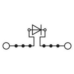 Phoenix Contact 3035697 Bauelementreihenklemme Push-In-Klemme Grau 50 St.