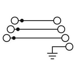 Phoenix Contact 3210442 Motoranschlussklemme Push-In-Klemme Grau 50 St.
