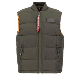 Alpha Industries Puffer Light Weight Vest (Sale) dark oliv, Gr&ouml;&szlig;e S