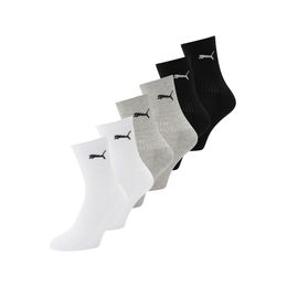 Puma Socken M&auml;dchen Gr&ouml;&szlig;e 31/34 grau / schwarz / wei&szlig;