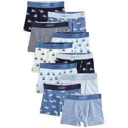 next Unterhose Jungen Gr&ouml;&szlig;e 116 marine / royalblau / himmelblau / wei&szlig;