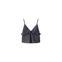 Bershka Top Damen Gr&ouml;&szlig;e XS dunkelgrau