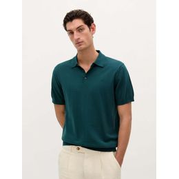 Scalpers Silk Polo Tricot ' ' Herren Gr&ouml;&szlig;e L gr&uuml;n / dunkelgr&uuml;n